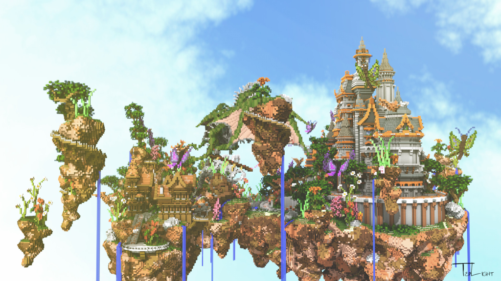 Fantasy Skyblock Spawn - Schematic Shop